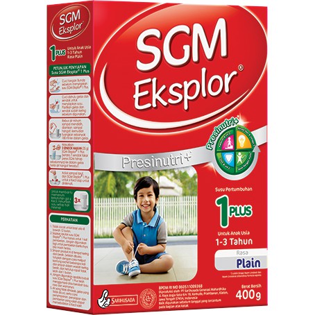 Jual SGM Eksplor 1 Plus (1-3 Tahun) 400gr | Shopee Indonesia