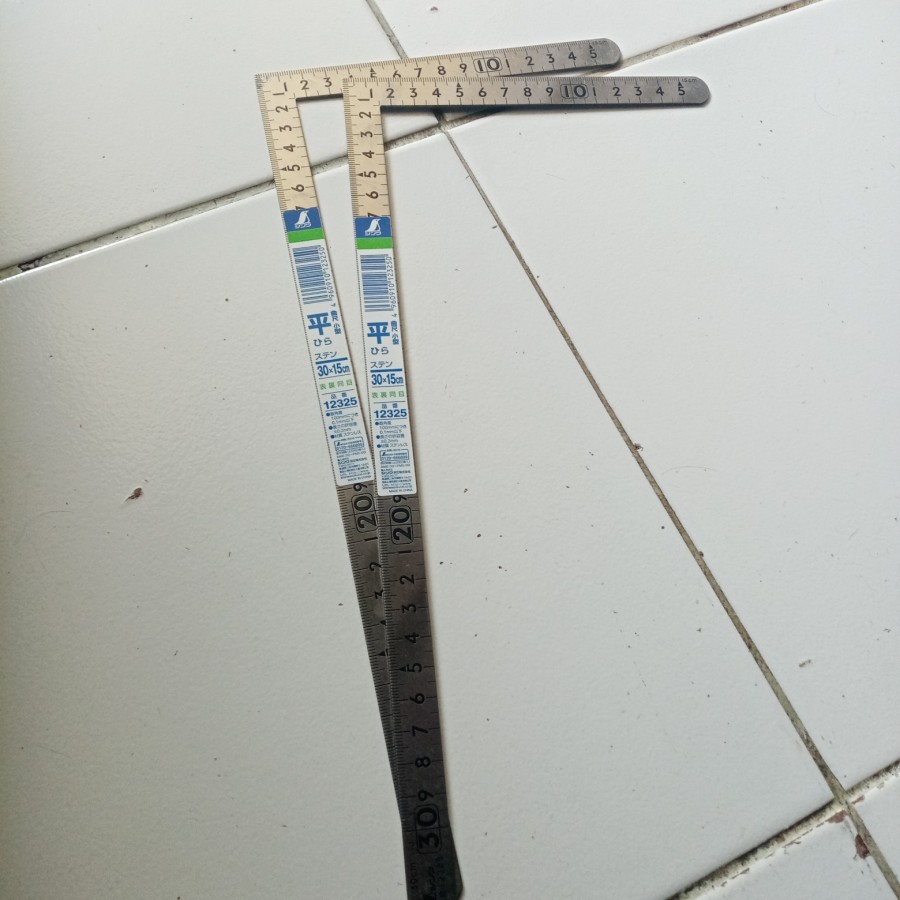 Jual Shinwa penggaris siku 12325 30 x 15cm | Shopee Indonesia