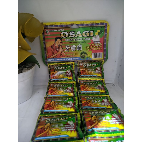 Jual obat kapsul sakit gigi osagi harga 1 renteng isi 20 sachet ...