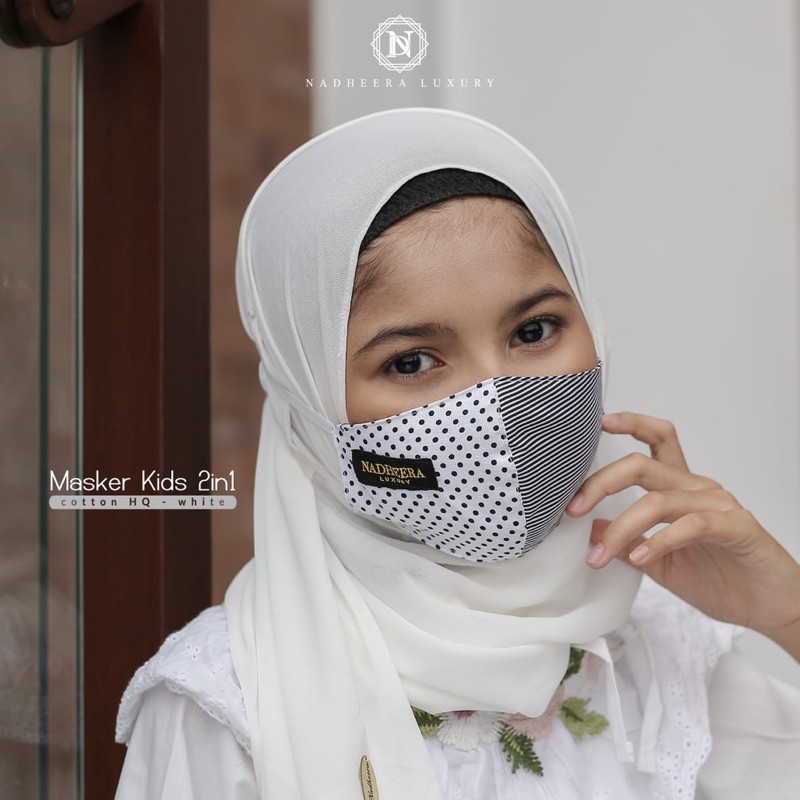Jual MASKER POLKA STRIP MASKER KIDS MASKER ANAK By NADHEERA LUXURY ...