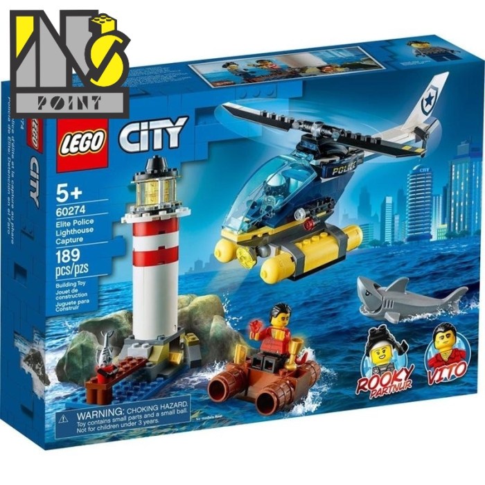 Jual LEGO 60274 - City - Elite Police Lighthouse Capture BEST SELLER ...