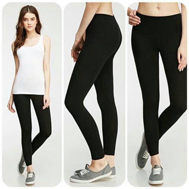 Jual LEGGING SPORT WOMAN hitam polos XL / Legging Hitam Polos / Legging ...