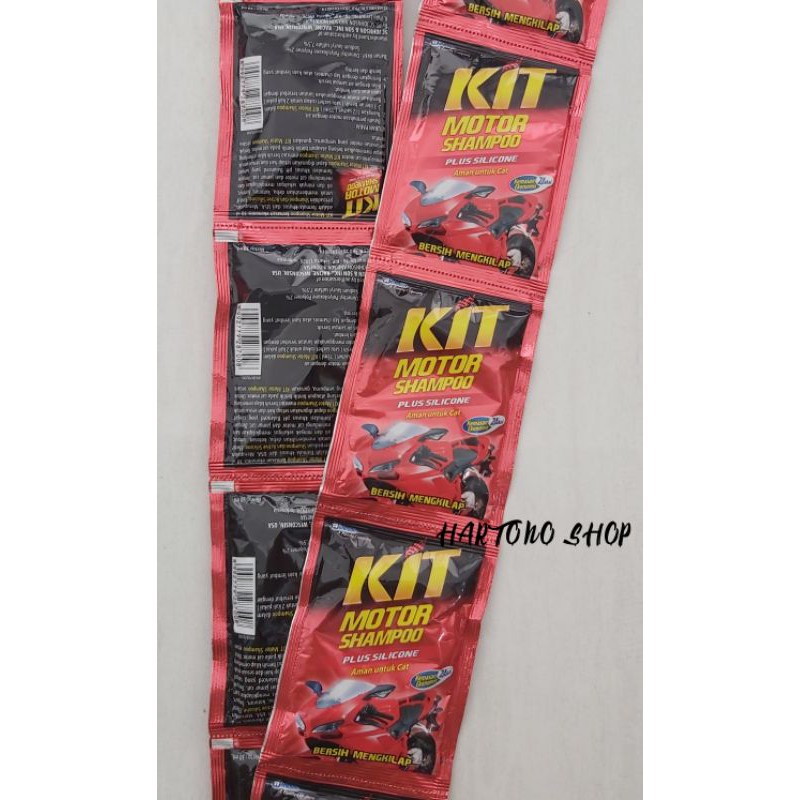 Jual SHAMPO MOTOR/SILIKON/PENGKILAP BAN MERK KIT ECERAN SHACET RENCENG ...