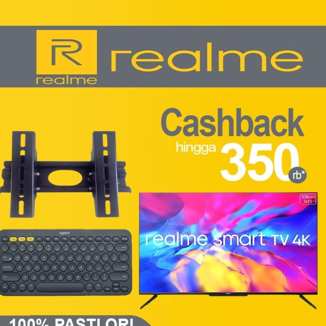 Jual Realme Smart Android TV / Smart TV 43" / 32" / 32 Inch Garansi ...