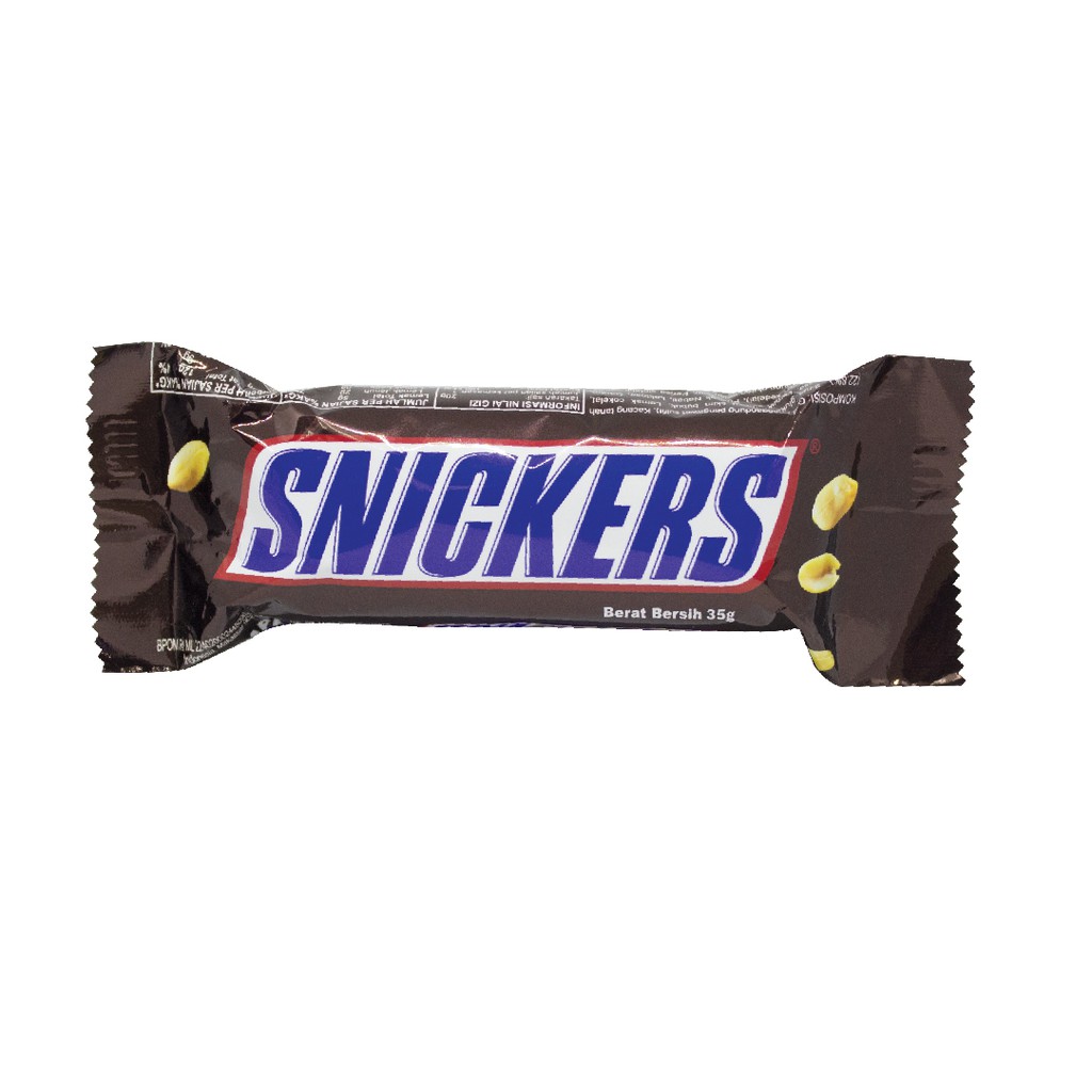 Jual Snickers Chocolate Bar 35gr | Shopee Indonesia
