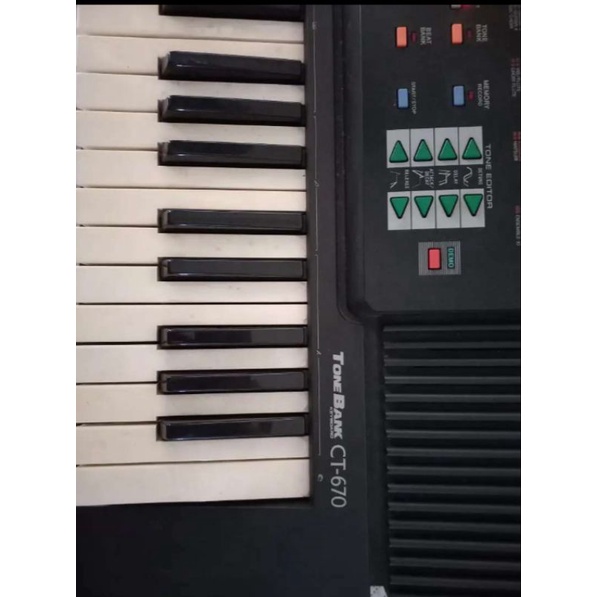 Jual Piano Keyboard Casio Tone Bank CT670 | Shopee Indonesia