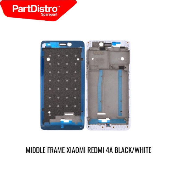 Jual TULANG TENGAH / FRAME REDMI 4A BLACK / WHITE | Shopee Indonesia