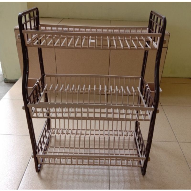 Jual Rak Piring Plastik 3 susun Lucky Star Tebal Murah Berkualitas ...