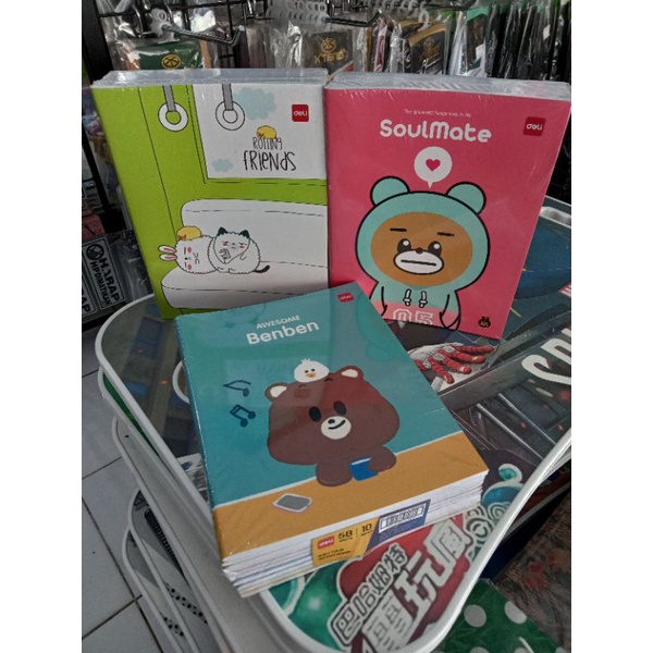 Jual BUKU TULIS DELI ISI 58LEMBAR | BUKU TULIS DELI | DELI | BUKU TULIS ...