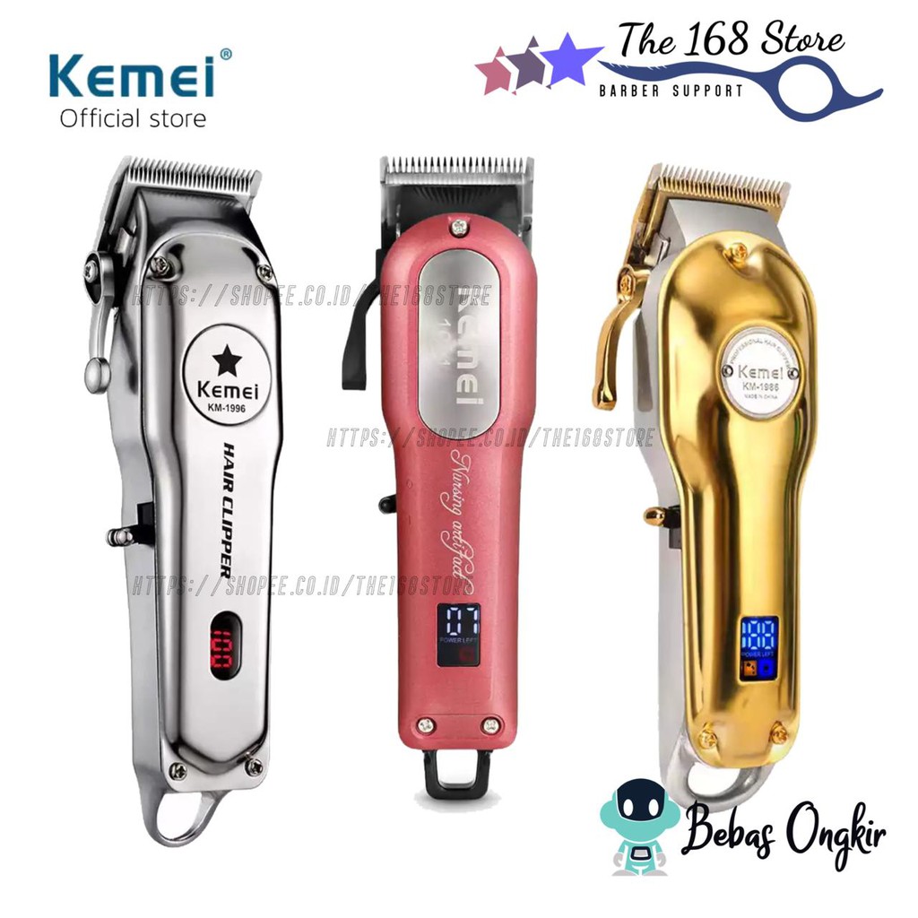 Jual Hair Clipper Kemei KM 2611 2600 2608 2604 1031 1990 831 707Z 1996 1997 1986 1987 Alat Cukur ...