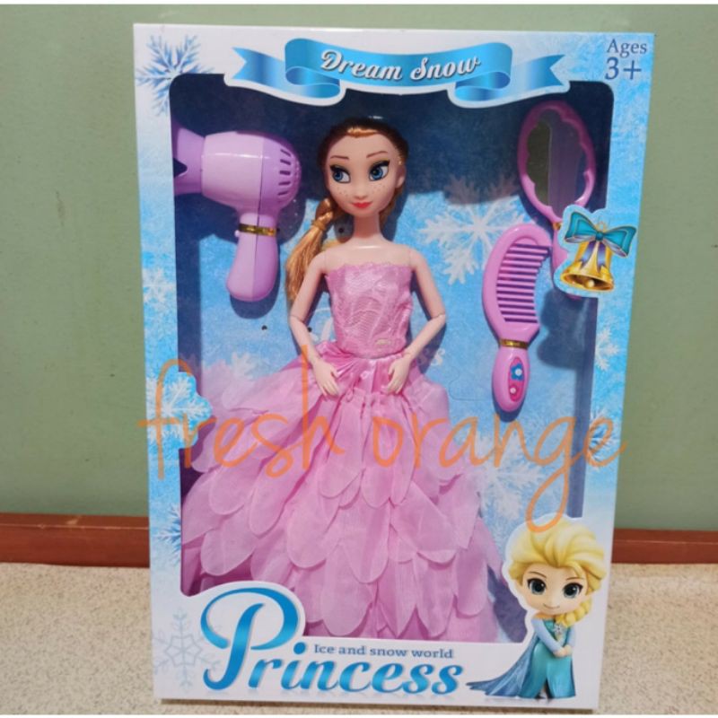 Jual Mainan Barbie Frozen Anna Elsa | Shopee Indonesia