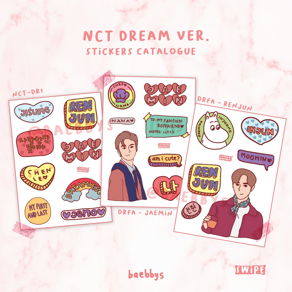 Jual NCT Dream Sticker | Shopee Indonesia