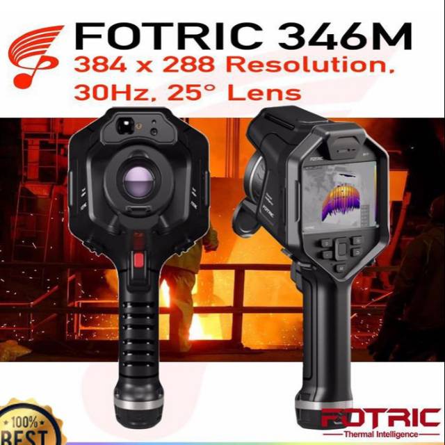 Jual alat FOTRIC 346M Thermal Imaging Camera 384x288 Resolution FLIR E95 E85 E75 | Shopee Indonesia