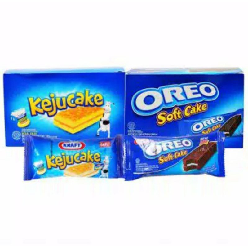 Jual Puri Segar Shop, Oreo Soft Cake / Keju Cake ( 1 Pack isi 12 pcs ...