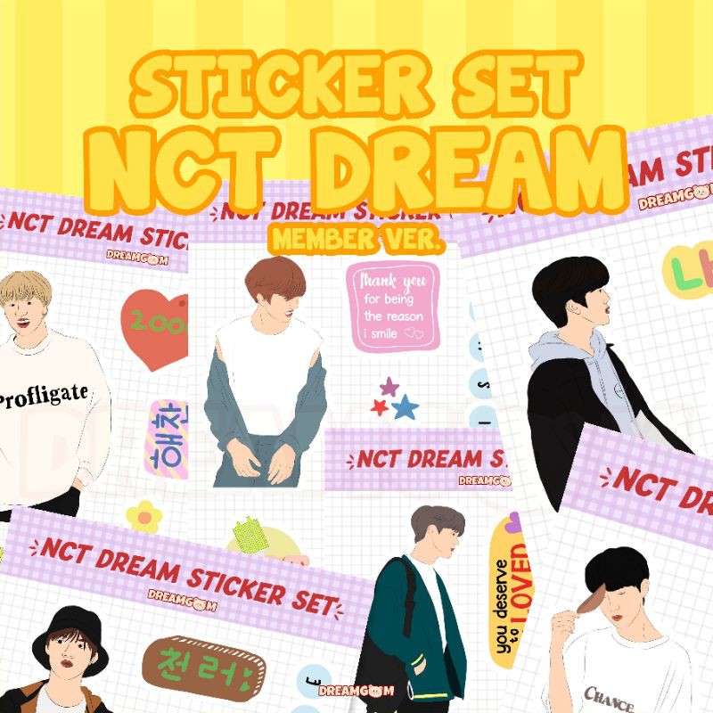 Jual NCT DREAM STICKER SET | Shopee Indonesia