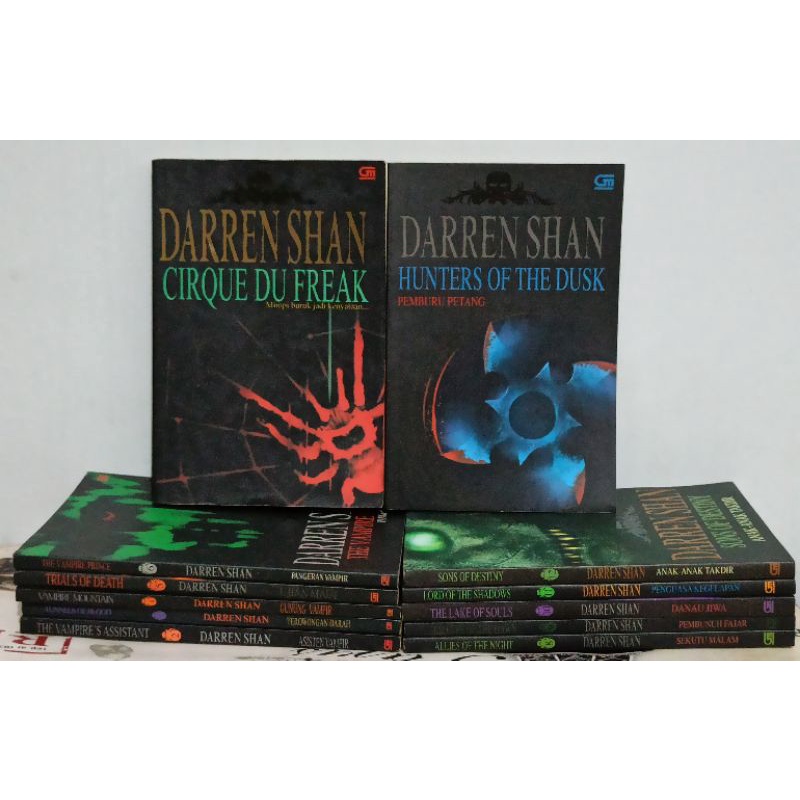 Jual Novel Terjemahan - Darren Shan series (1-12 end) | Shopee Indonesia