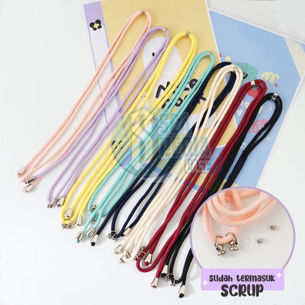 Jual Tali baut sling case - tali lanyard hp - strap gantungan leher ...