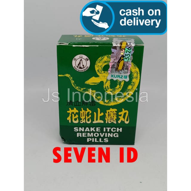 Jual Snake Itch Removing Pills Obat gatal cap ular | Shopee Indonesia