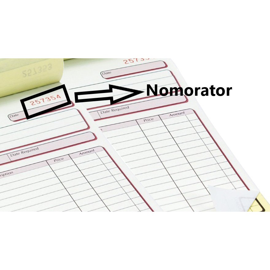 Jual Cetak Nota A4 atau F4 Kertas NCR Custom / Kuitansi / Surat Jalan ...