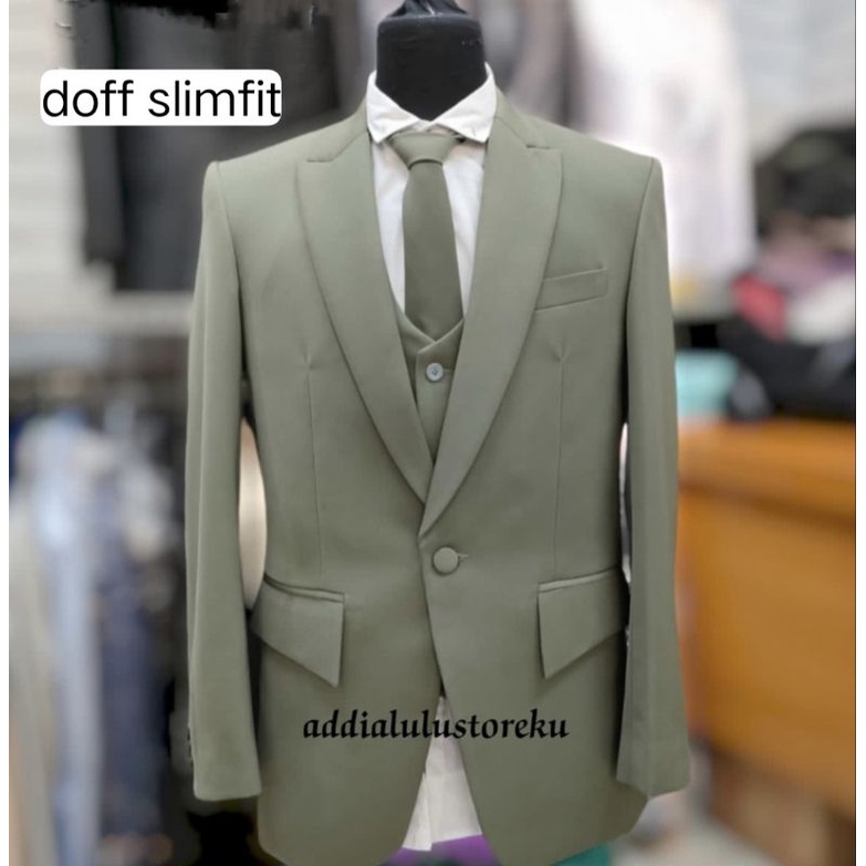 Jual PROMO!! Jas pengantin hijau sage /jas wedding ijo sage/jas formal ...