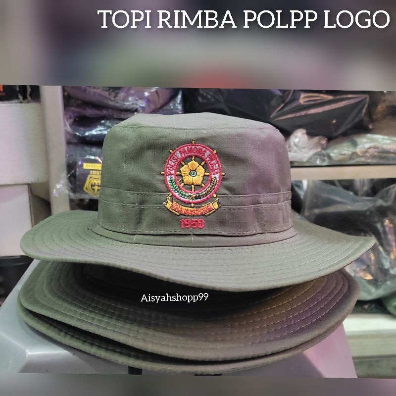 Jual TOPI RIMBA POLPP LOGO | Shopee Indonesia