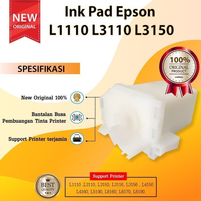 Jual Batalan Busa Printer EPSON L4150- L4160- L5190- L6160- L6170 ...