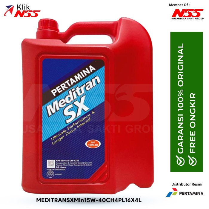 Jual oli mobil pertamina meditran sx min 15w40 ch4sj 4l | Shopee Indonesia