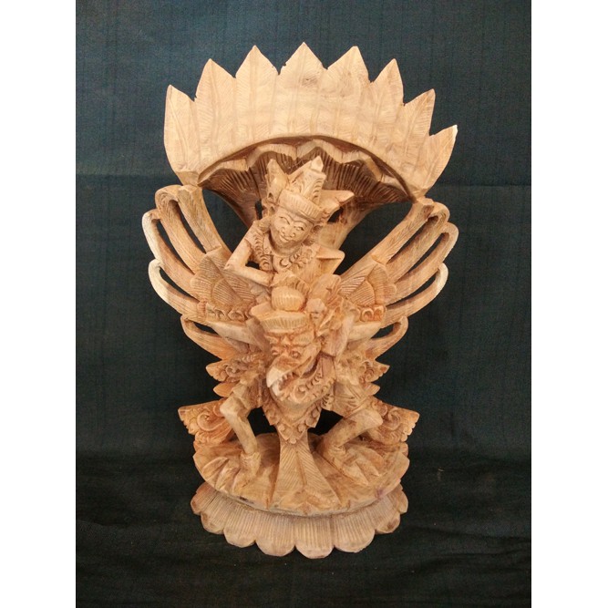 Jual Ukiran Patung Bali Garuda Wisnu Kencana 20cm | Shopee Indonesia