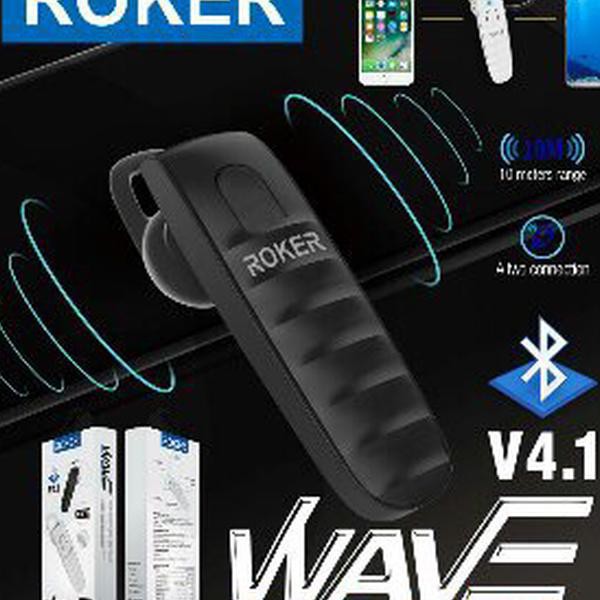 Jual Headset ROKER RB02 WAVE Bluetooth V4.1 Handsfree Ear Set Pair 2 ...