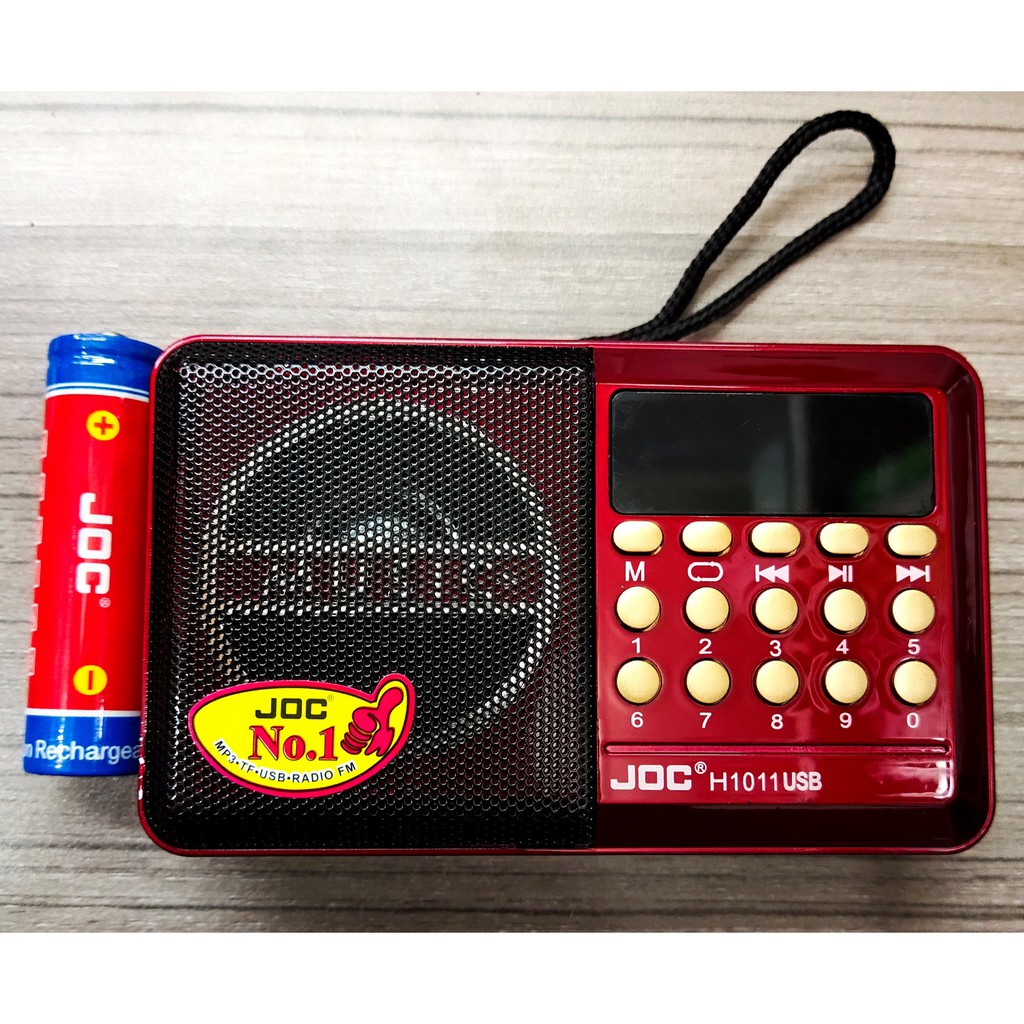 Jual Speaker JOC-011 / JOC H-798BT Music Player FM Radio / Radio Kecil ...
