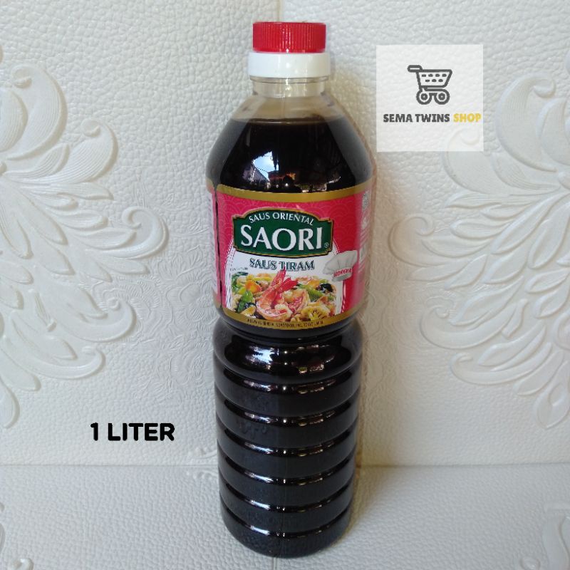 Jual SAORI SAOS TIRAM 1 LITER / 1000ml -Saori Saus Tiram 1 Liter ...