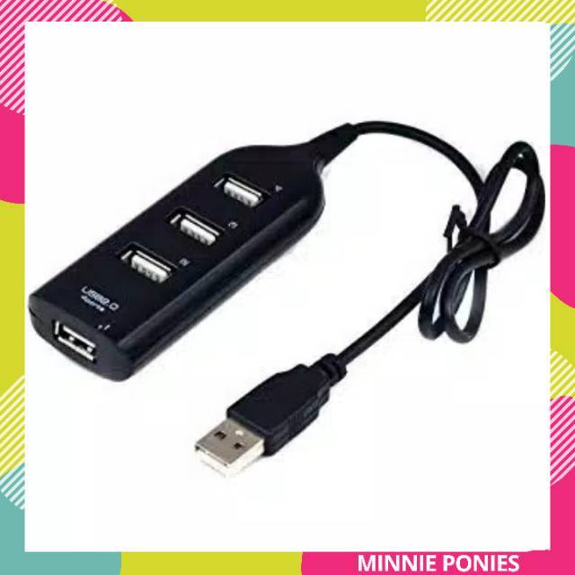 Jual usb hub 4 in 1 / colokan usb port / usb cabang / charger hp ...