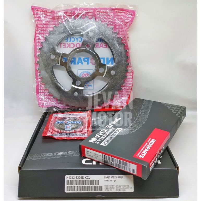 Jual [JEVAN MOTOR] Indoparts Gear Set Tiger / Tiger Revo / H1343-5206S ...