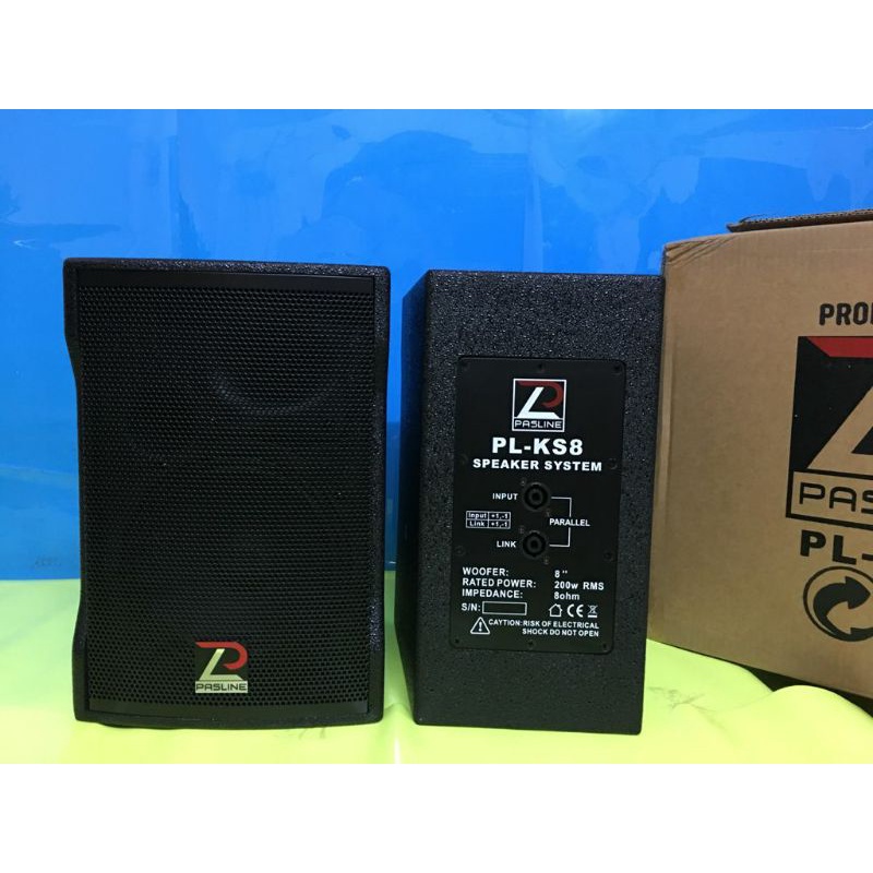 Jual Speaker pasif 8 inch Pasline KS8 ks8 Bok kayu | Shopee Indonesia
