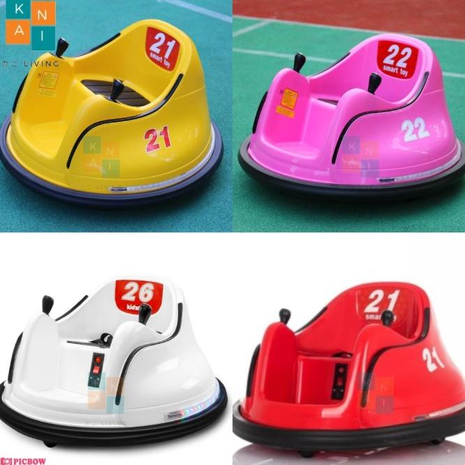 Jual Mainan Anak Bombomcar Mini Bumper Car Aki Lampu Suara 88 Flying ...