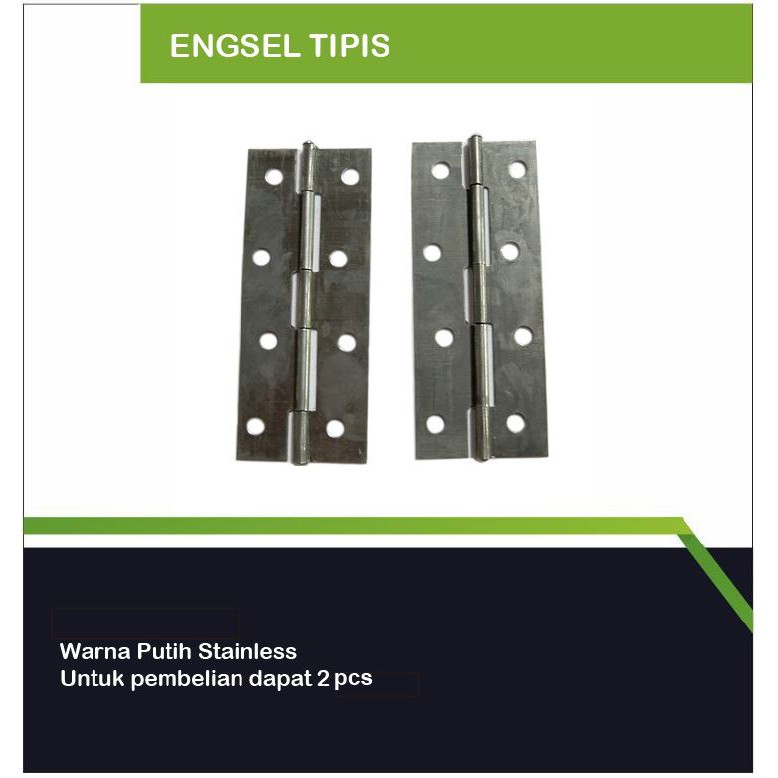 Jual Engsel Tipis 1" - 4" Engsel Lemari Engsel kupu-kupu | Shopee Indonesia