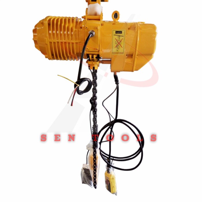 Jual NQT | Electric Chain Hoist 3 ton Katrol Listrik Nagasaki 3 T x ...