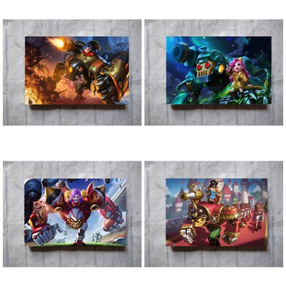 Jual POSTER MOBILE LEGENDS | LEGEND | JAWHEAD | dekorasi hiasan dinding ...