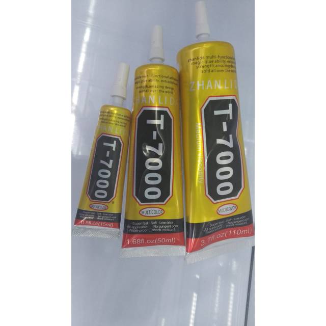 Jual LEM TOUCHSCREEN . LCD LAYAR SENTUH T7000 BLACK 50ML | Shopee Indonesia