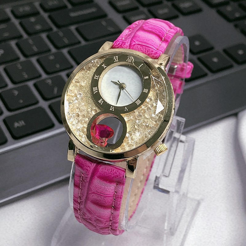 Jual Jam Tangan Wanita Kulit Hitam Dengan Fashion Dari Berlian Baru ...