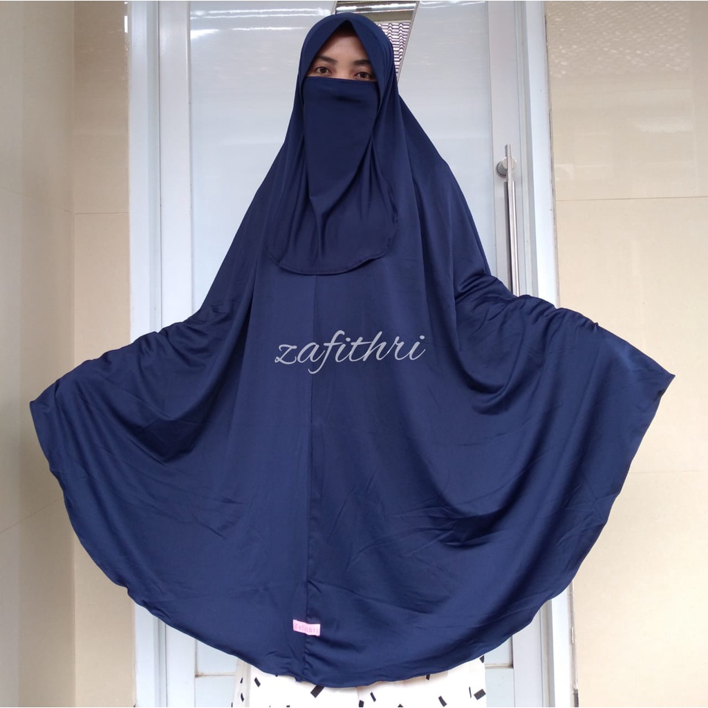Jual Khimar Cadar Set Super Jumbo Jersey | Shopee Indonesia