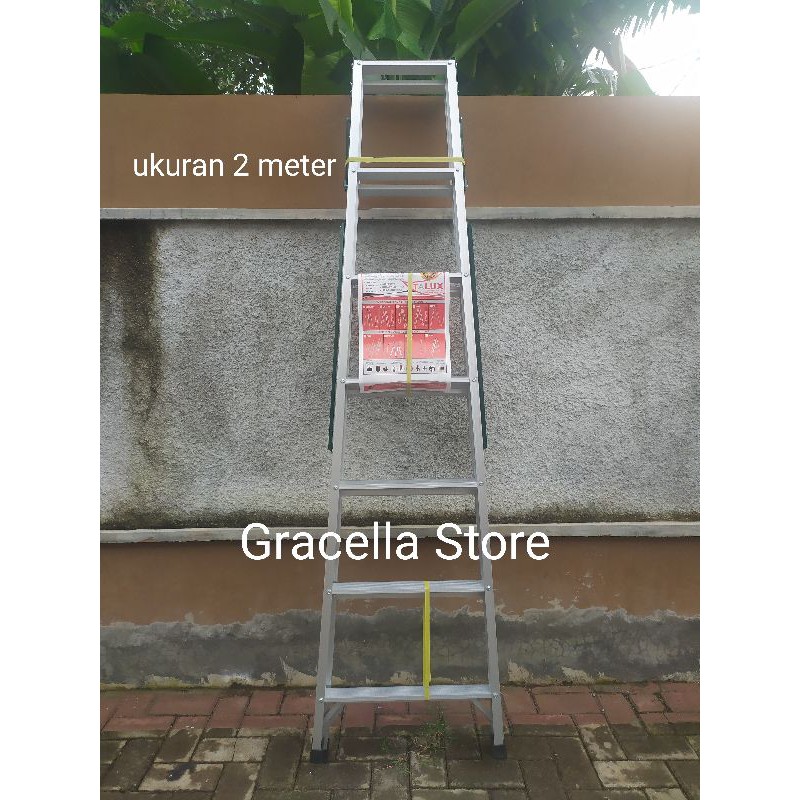 Jual Tangga Lipat ukuran 2 meter | Shopee Indonesia