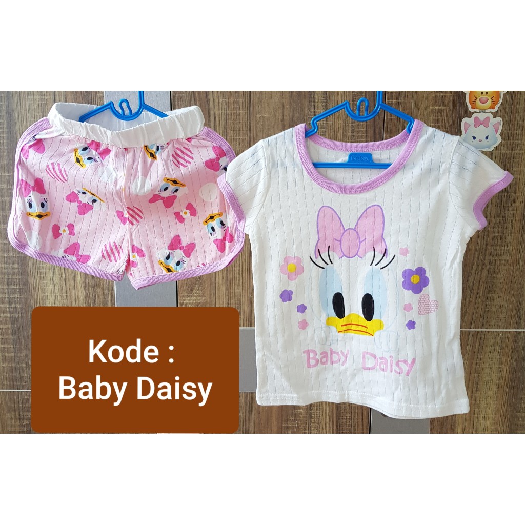 Jual Baju Setelan Anak Disney, Baju setelan Mickey , Minnie, Pooh, Donald, Daisy | Shopee Indonesia