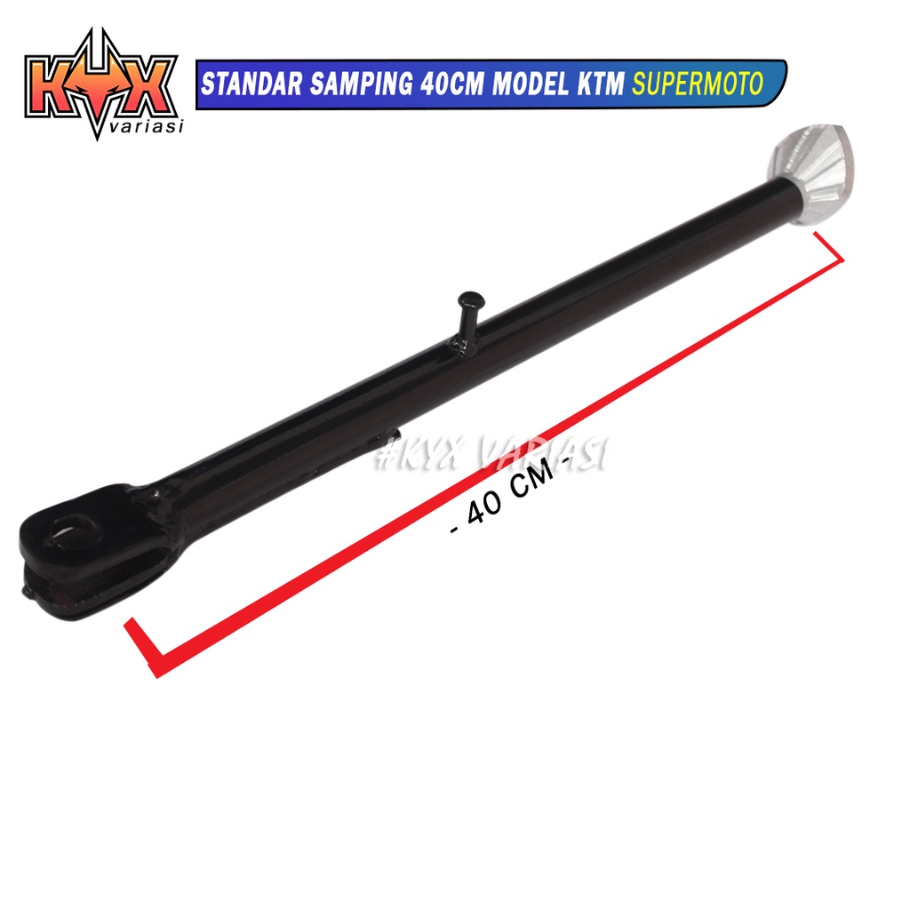 Jual Standar Samping Motor 40cm Variasi Posisi Per Depan Per Belakang ...