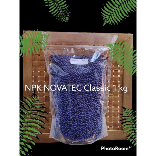 Jual NPK NOVATEC Classic 12-8-16+3MgO+10s+TE isi 1 kg (repack) | Shopee ...