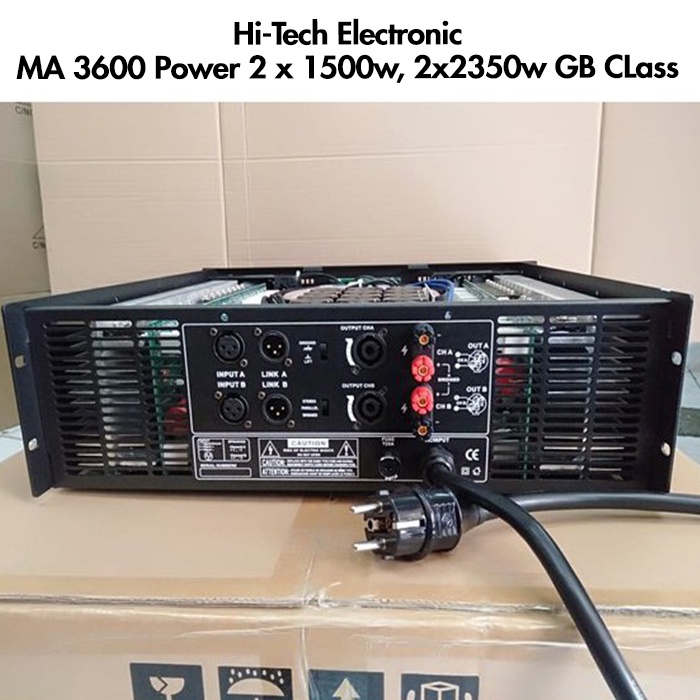 Jual Power Amplifier Pasline MA 3600/MA-3600/MA3600 | Shopee Indonesia