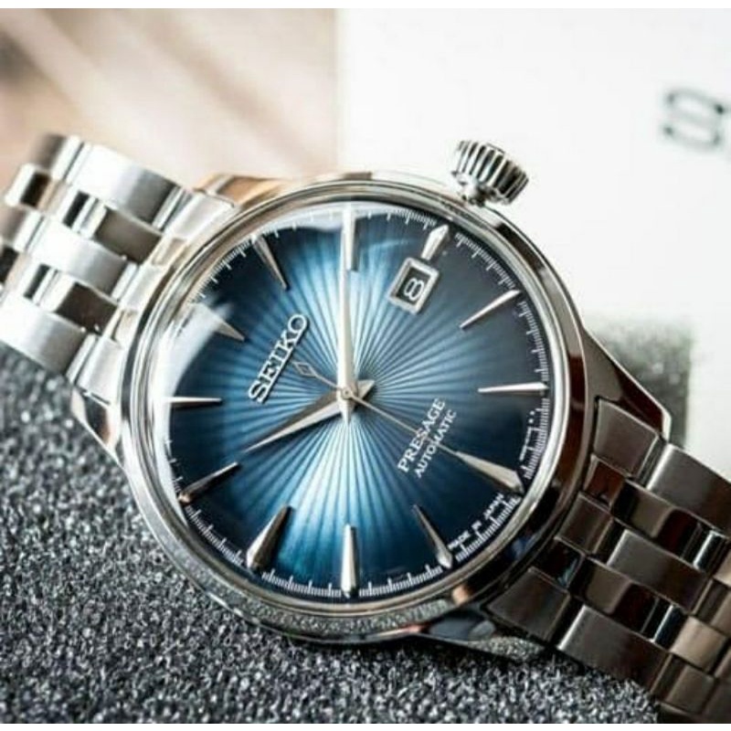 Jual Jam Tangan Pria Seiko Presage Ori BM Automatic Stainless 44mm ...
