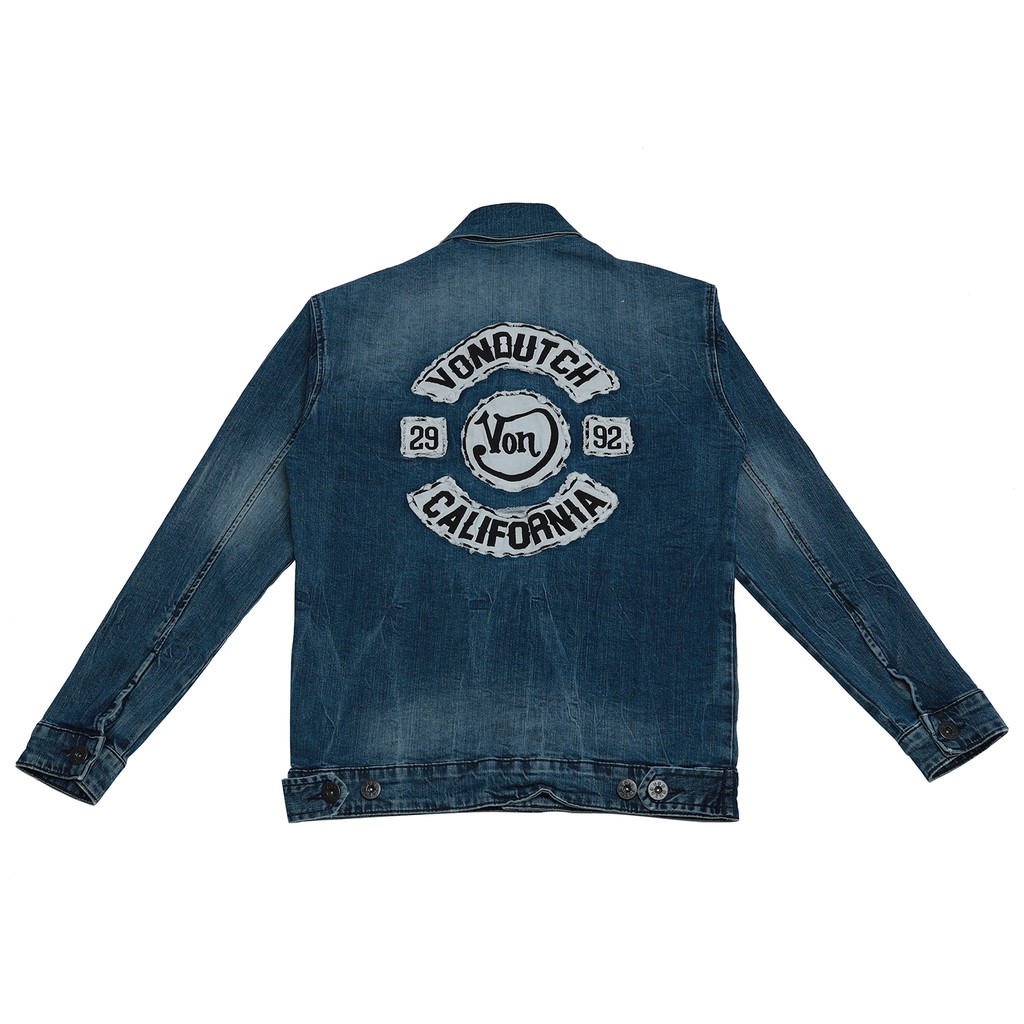 Jual Von Dutch Jacket Denim 0241BE | Shopee Indonesia