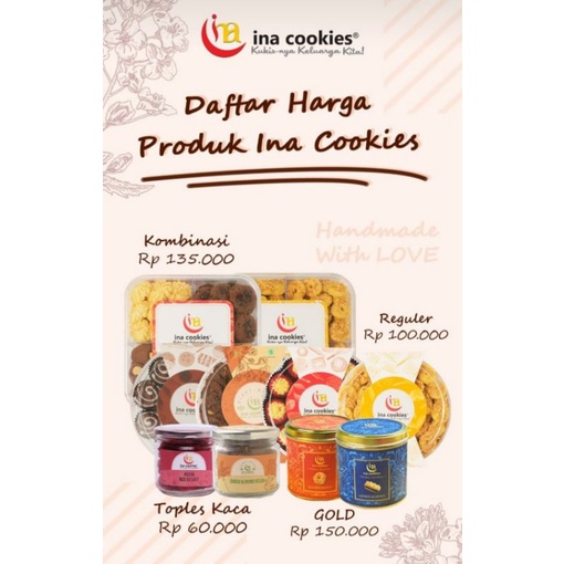 Jual ina cookies hanya pembelian 2pcs dapat harga grosir, ina cookies ...