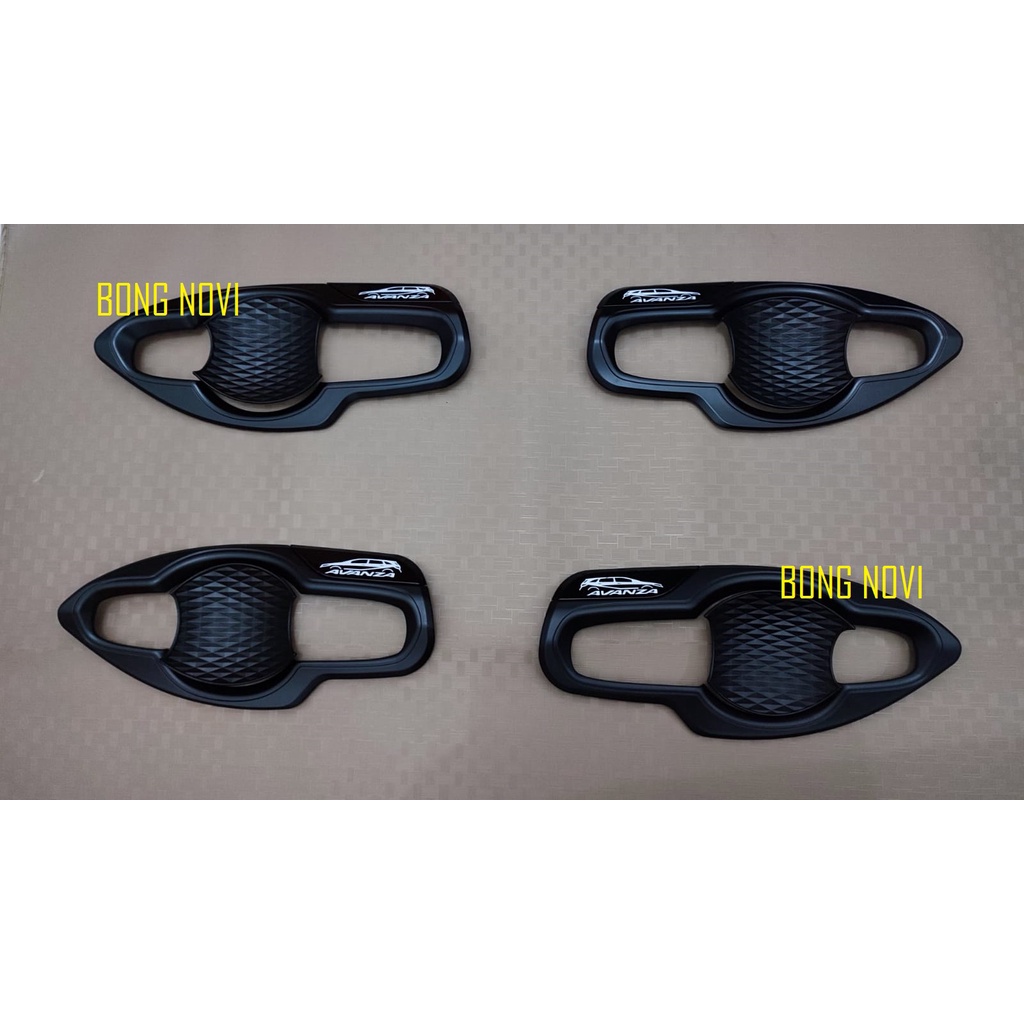 Jual Cover outer mangkok pintu mobil avanza 2021 Up - hitam doff ...